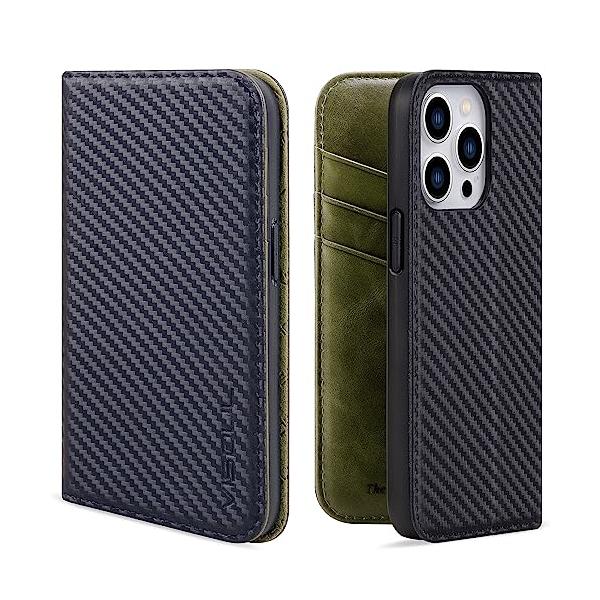 手帳型カーボンレザー．オリーブ/iPhone 14 Pro/-・Color:カーボンレザー．オリーブ・携帯ケース対応機種iPhone 14 Pro (6.1インチ)★対応機種と画面サイズをよくご確認のうえ、ご購入いただけますようお願い致しま...