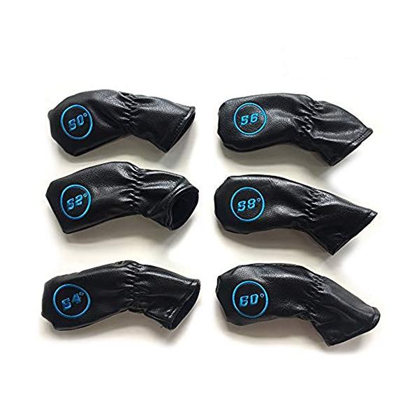 ウェッジカバー ブラック/-/-・Color:ウェッジカバー ブラック・高級刺繍: 可愛らしいプッピーチャンの刺繍が施された、ゴルフクラブカバーの高級感を醸し出します・フェイクレザー素材: 耐久性に優れたフェイクレザーで作られ、ゴルフの激し...