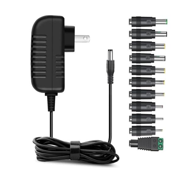 黒い/-/BYX2-2401000J・パッケージ個数:1・製品仕様入力: AC100-240V/50-60Hz　出力:DC24V〜1A/24W「消費電力0〜24Wの24Vデバイスに対応」　DCプラグ外径：5.5mmφ／DCプラグ内径：2.1...