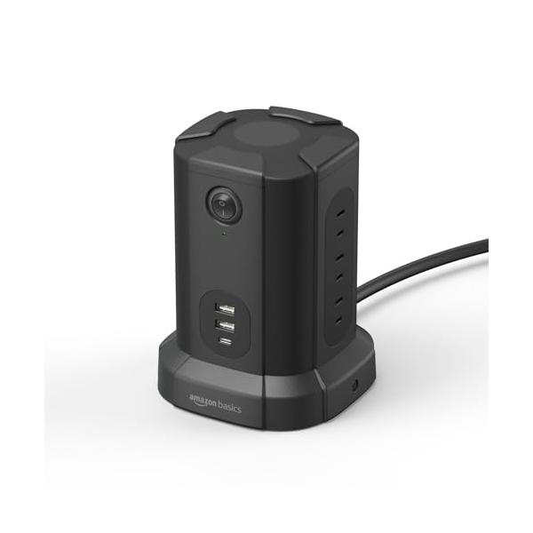 ブラック/-/SJA907・パッケージ個数:1・12台まで同時に充電できる電源タップタワー・オン/オフの操作がしやすい電源ボタンで、耐久性のある耐火PCケース・設置面積の小さい安定したコンパクトなデザインと滑り止めのゴム足でしっかり配置・P...