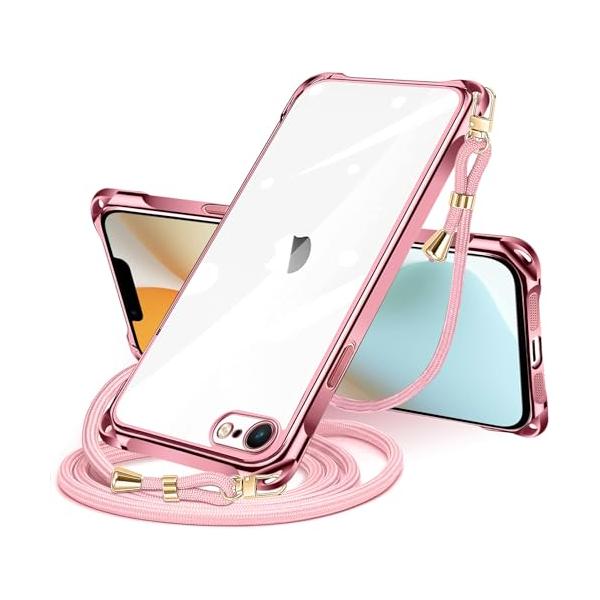 ローズゴールド/iPhone 16e/-・Size:iPhone 16eColor:ローズゴールド・対応機種本機によって精密に設計に基づいて、細かいところにもちょうどよく、穴位置も正しく、すべてのスピーカー、ポート、ボタンは使いやすいです。...