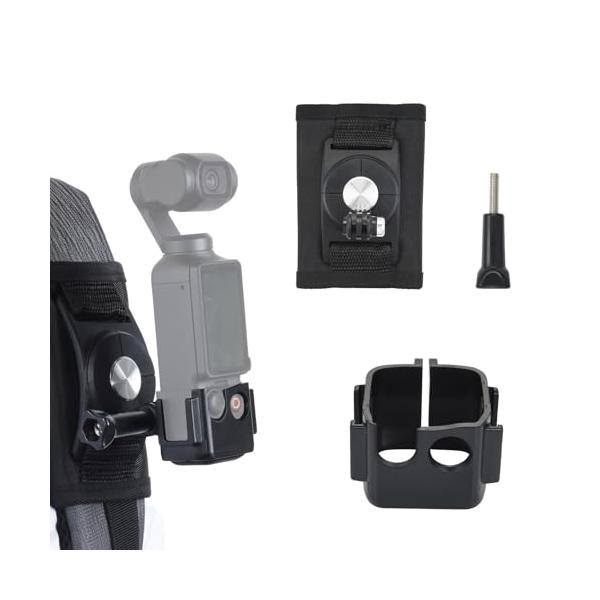 ブラック/-/-・両手フリーで一人称視点を実現バッグやリュックのストラップに簡単装着。両手を自由に使え、スポーツ・旅行・日常シーンでの主観的撮影が。滑りにくいテクスチャー設計で、動き中もカメラが安定し、臨場感ある映像をキャッチ。・360°回...