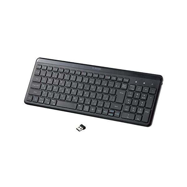 キーボードブラック/キーボード/TK-QT30DMBK・Size:キーボードPatternName:単品・パッケージ個数:1・本格静音設計でありながら、軽い打ち心地を実現したワイヤレスタイプの静音薄型キーボードです。デスク周りスペースを有効...