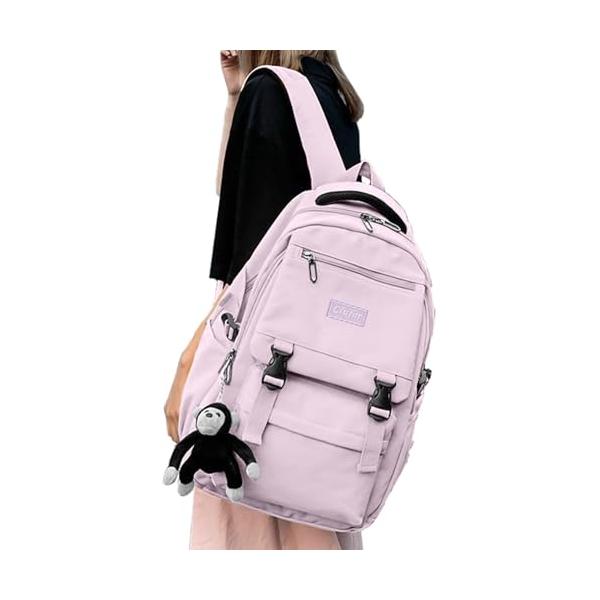 リュックサックバックパック0312-パープル/34cm x 47cm x 18cm/-・Color:0312-パープル・大容量収納サイズ：横34cm×縦47cm×マチ18cm、内部のメインなスペースはA4サイズより大きい物品でも収納できます...