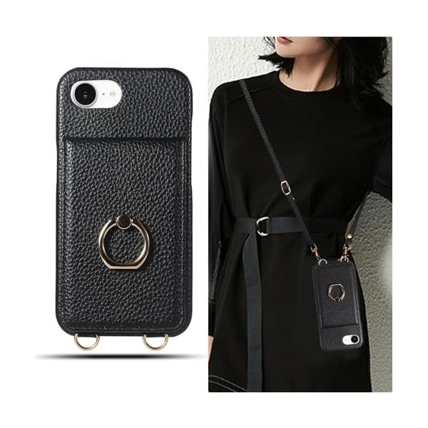 ブラック/iphone 16e/LIKGUS・Size:iphone 16eColor:ブラック・対応機種： ショルダー 肩掛け 商品のお色は撮影時の環境、ディスプレイの発色などにより実物と多少の違いが生じることがございます。予めご了承下さ...