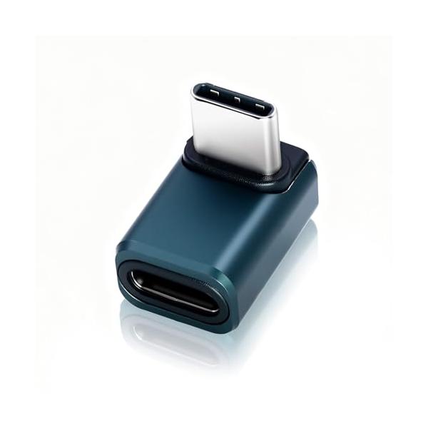 80Gbps USB C L字/-/-・Color:80Gbps USB C L字・USB C L字アダプタこの USB Type C 延長アダプタはデータ・電源・映像に対応。ヘッドホン、ゲームコントローラー、電源ハブ、ノートパソコン、スマ...