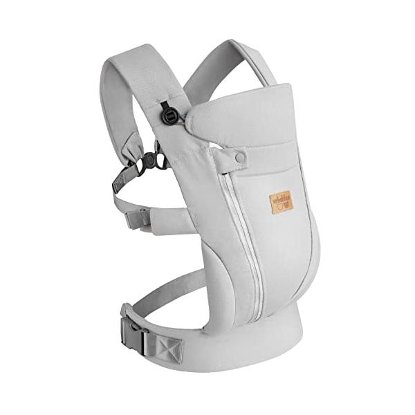 腰ベルトあり ライトグレー/-/-・Color:腰ベルトあり ライトグレー・負担軽減 2重で安心腰ベルトがついて、新生児の重力を腹部や腰や肩に均等に分散し、3点のバランスに重力を受け、長く使うからママの頸椎と腰椎を守ります。腰ベルトと蝶結び...