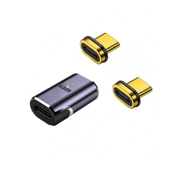 03 140W高出力I字型1個入り・Style:03 140W高出力I字型1個入り・★TYPE C 磁力接続変換による便利さを体験 TYPE C 磁力接続変換アダプタは、24PIN磁力によって本体と接続されています。電気ポットの接続と基本的...