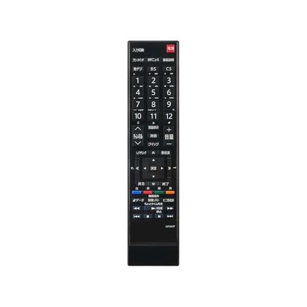 ブラック/-/-・パッケージ個数:1・簡易リモコン本製品は代用リモコンです。純正リモコンの全機能を網羅し、軽くて使いやすいです。※操作方法なども純正リモコンと同じです。・対応リモコンCT-90348・対応機種19RE2 22RE2 26RE...