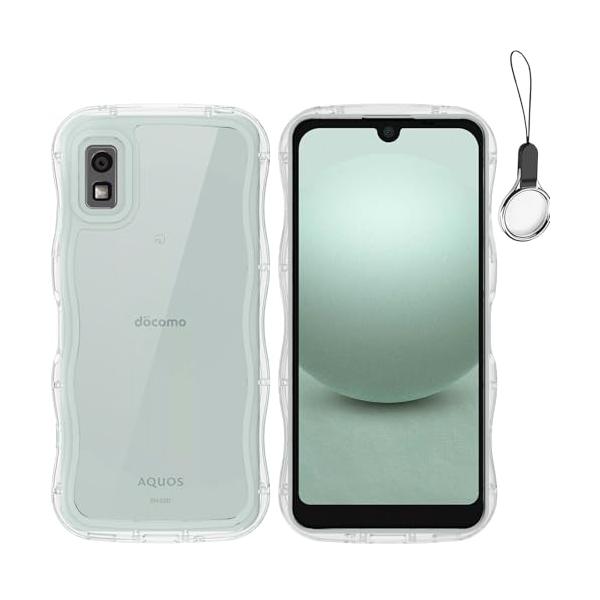 純透明/AQUOS Wish3/AQUOS Wish 3・Size:AQUOS Wish3Color:純透明・SHARP AQUOS Wish3対応ご購入前に、お使いの携帯電話の正しいモデル/サイズしてください。HILEGENER可愛いソフ...