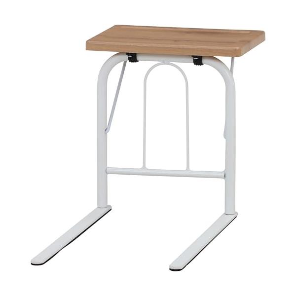 テーブル付きナチュラル/小型/61982・Color:ナチュラルStyle:テーブル付き・パッケージ個数:1・サイズ： 幅29.5×奥行54×高さ32cm・本体重量:1.85kg・材質：構造部材：金属（鋼）　表面加工：エポキシ樹脂塗装　天板...