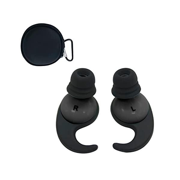 designブラック/1 Count (Pack of 24)/-・音が入ります : 耳に入る音がするので、何か聞きたいときに耳栓を取り外す必要はありません。・水が入りにくい 外耳道への水が入り込むのを防ぎ、耳の感染からも安全です。・快適:...