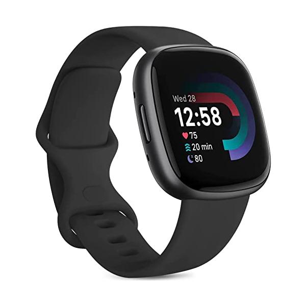 シンプルブラック/S/-・Size:SColor:ブラック・対応機種Fitbit Versa4 / Versa3 / Sense2 / Sense スマートウオッチ。（注：スマートウオッチは含まれていません）。・高品質の素材柔らかくシリコー...