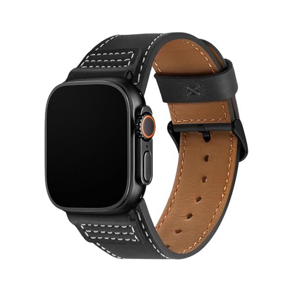 ヴィンテージブラック/44/45/46/49mm/-・Color:ブラックSize:44/45/46/49mm・サイズ38/40/41/42mmは5.4インチから7.5インチ(137mm to 190mm)までの手首に適応し、44/45/4...