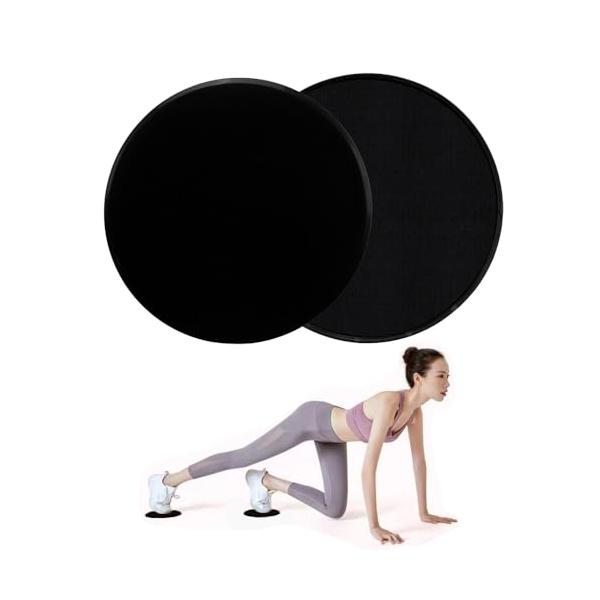 ブラック/-/-・1. 両面対応で広い適用範囲 片面はフローリング用、もう片面はカーペット用の両面対応適用範囲設計。家中のあらゆる床で、安定した滑走性を発揮します。・2. 効率的なコア強化トレーニング 体幹を深く刺激するスライド動作に特化し...