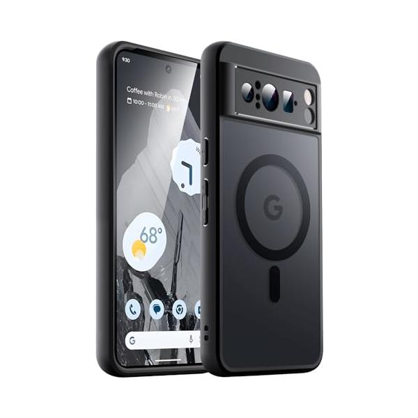 黒曜石/Pixel 8 Pro/389F-・Size:Pixel 8 ProColor:黒曜石・[正確なデザイン] Google Pixel 8 Pro 6.7インチ2023専用です。保護ケースにより、位置合わせされたカットアウトでカメラ、...