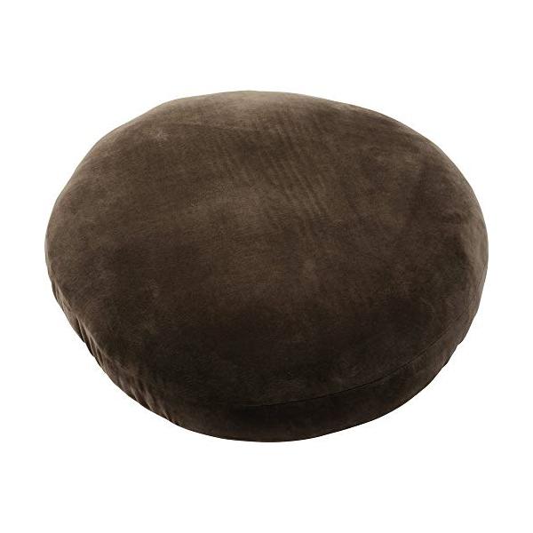 コンテンポラリーブラウン/もちもちクッション/直径60cm/MOCHI60R・Color:ブラウンSize:もちもちクッション/直径60cm・パッケージ個数:1・原産国: 中国・商品モデル番号:MOCHI60R・サイズ: 60×60×15cm