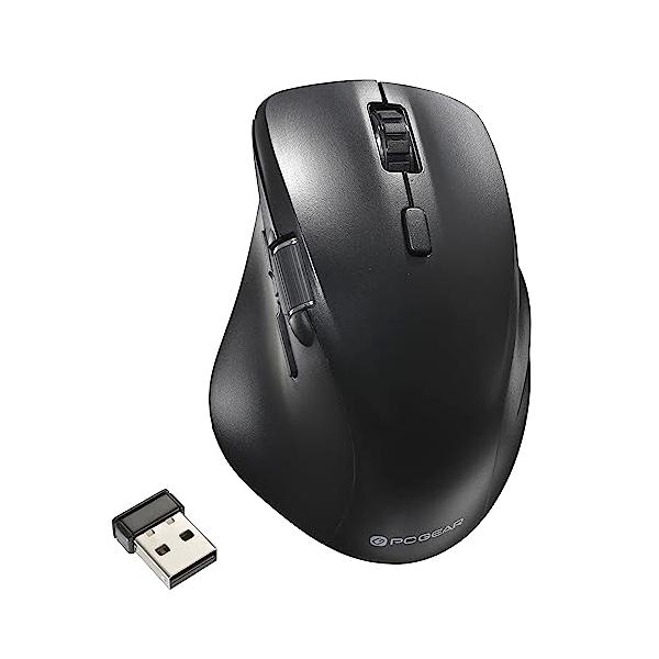 ブラック/Mサイズ/PC-SMBWM10 K・Color:ブラックSize:Mサイズ・パッケージ個数:1・ 特 長 　◆3台のデバイスを操作 無線2.4GHz（1台）とBluetooth5.2（2台対応）を搭載し、パソコンやタブレットなど3...