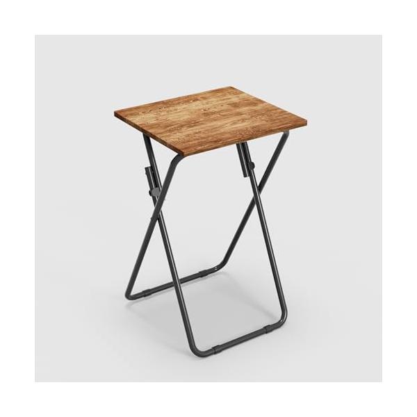 テーブルSブラウン/Sテーブル/KHD-DST04-S-BRN -JP・Color:ブラウンSize:Sテーブル・パッケージ個数:1・商品仕様本体寸法：約 幅50×奥行45×高さ70cm。重量：約4.2kg。耐荷重：10 kg。カラー：ナチ...