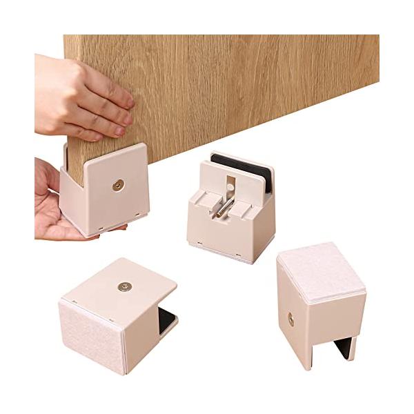 こたつベージュ/高さ50mm/-・Size:高さ50mmColor:ベージュ・幅を調整できる直角のベッドやロッカーに対して、このフットマットは幅を調整できる機能を追加し、0~37mmを自由に調整できます。お使いのテーブルやロッカーの幅に応じ...