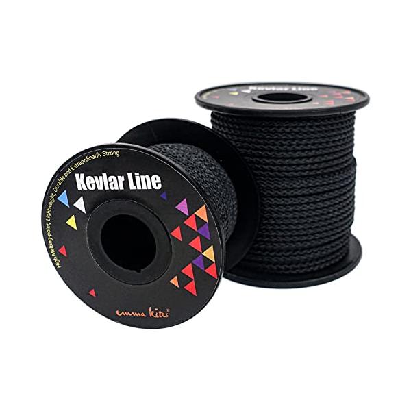 ブラック/45kg | 直径0.8mm x 31M/-・Size:45kg | 直径0.8mm x 31M・プロのために黒★★100%デュポンケブラー繊維により作られるブラックのケブラーライン。非常に優れる高強度と低伸度、耐切創性能にも強く...