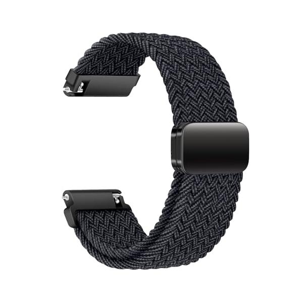 Luxuryグラファイト/22mm/-・Color:グラファイトSize:22mm・究極の快適さのための柔らかな素材。ループバンドはポリエステル糸と超薄シリコンファイバーで織られています。高品質の素材、優れた伸縮性と通気性により、一日中着用...