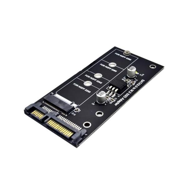 3/-/-・Color:3・(1)M.2 SATA SSD → SATA変換 M.2（NGFF）KEY-B / B-M Key（SATAプロトコル）SSDをSATA 22Pinインターフェースへ変換。SATAポート搭載のデスクトップPC・ノ...