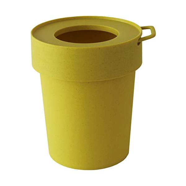 ベイクドイエロー/Sサイズ 5L/239987・Color:ベイクドイエローSize:Sサイズ 5L・パッケージ個数:1・サイズ: W19.9×D22.1×H24(cm)・素材:ポリプロピレン・容量: 5L・シンプルで無駄を省いたミニマムデ...