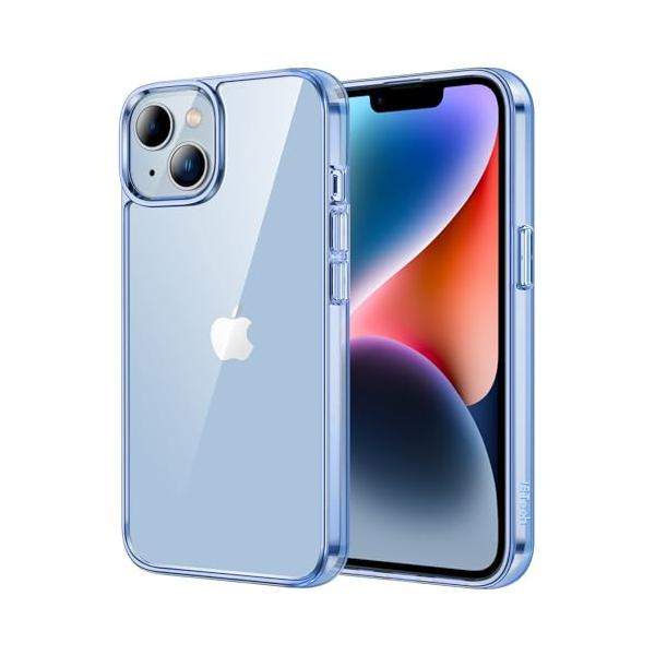 シエラブルー/-/3840T・Color:シエラブルー・パッケージ個数:1・[互換性] iPhone 14 6.1インチ 用の特別デザインです。おデバイスに完全な保護を提供し、ワイヤレス充電をサポートします・[信頼できる品質] 高品質のPC...