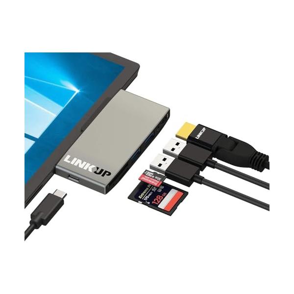 HDMI Hub/Surface Pro 7 hub/-・Size:Surface Pro 7 hubColor:HDMI Hub・パッケージ個数:1・Surface性能を最大限に解放LINKUP Surface Pro 7ハブはただ一つの...