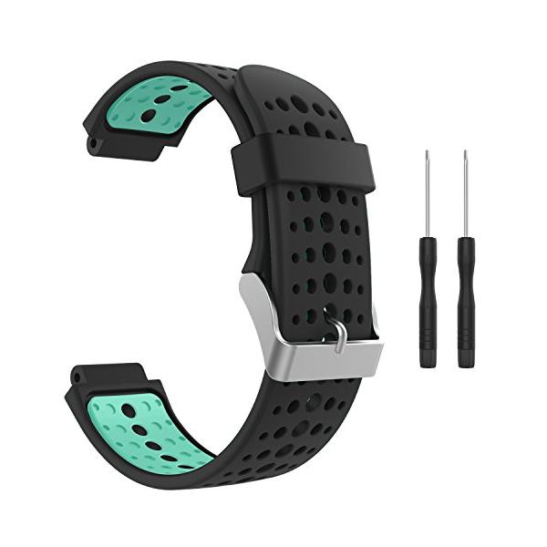 SportsBlack+Mint Green/-/-・Color:Black+Mint Green・パッケージ個数:1・Forerunner 235/220/230/620/630 / 735XT スマートウォッチを向けに設計された用バンド...