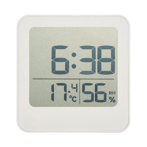 お風呂場用（IPX4）・時計つきホワイト/-/HB-T20-W・パッケージ個数:1・ 特 長 　◆見やすい大画面表示、時計付き　◆お風呂、キッチン、水回りはもちろん、屋外でもご使用いただけます　◆置き（自立スタンド）&amp;吸着（マグネッ...