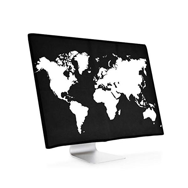 世界地図 白色 / 黒色/27-28モニター/45116.05_m000836・パッケージ個数:1・互換性: 27インチから28インチのモニター対応 使用上の注意: カバーはゆるく装着してください。カバーを着けたまま画面を起動させないでくだ...