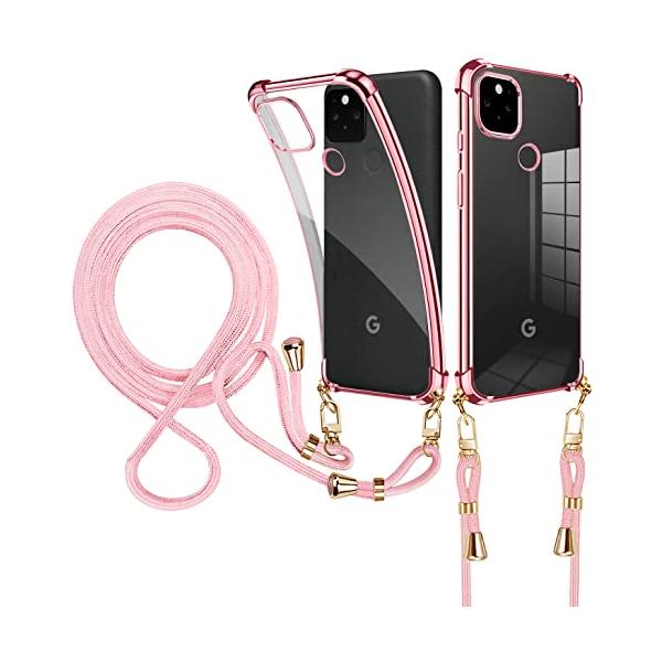 クリアローズゴールド/Google Pixel 5a 5G/-・Size:Google Pixel 5a 5GColor:ローズゴールド・[多用途携?和?尚??] 対応機種 Google Pixel 5a 5G ケース 専用デザインです.ご...