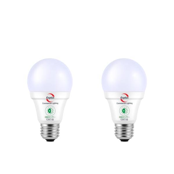 traditional昼白色/E26口金 (口金直径26mm)/LDA7A60PS8500201・Size:E26口金 (口金直径26mm)Color:昼白色・[自動明暗検知] 内蔵された光センサーモジュールが外部照度を検知して、ライトのオ...