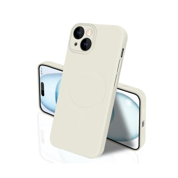 ホワイト/iPhone 15/iPhone 15・Size:iPhone 15Color:ホワイト・すべてのMag Safeアクセサリをサポート磁石を内蔵した用に特別に設計され、すべてのMagSafeアクセサリとワイヤレス充電をサポートしま...