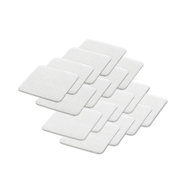 16枚入ホワイト/10×10cm/KY-39・Style:16枚入・パッケージ個数:1・マットの裏に貼るだけで滑りを防ぐ、すべり止めシートです。・キッチンマットや玄関マットなどいろんなマットに使用。床暖房、ホットカーペットにもご使用いただけ...