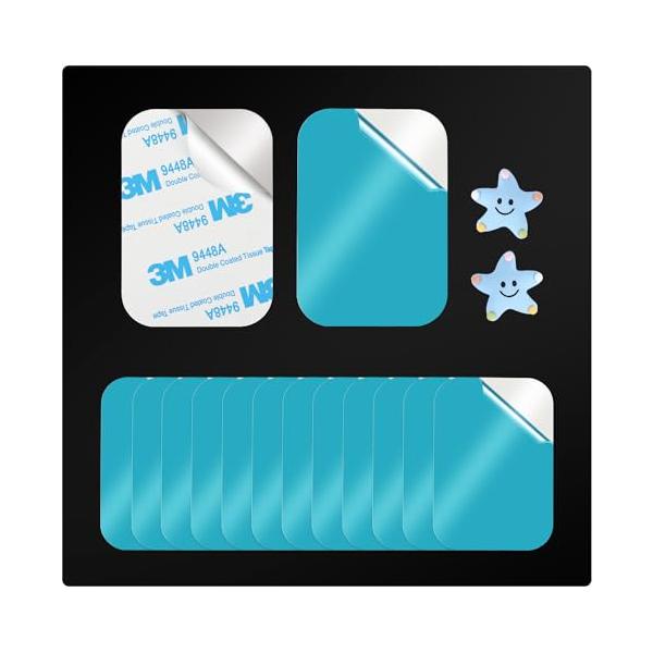 -/45x65mm十二枚セット/SP456512・Size:45x65mm十二枚セット・マグネット製品補助用のスチールプレート マグネット収納技を拡散 ガラスや樹脂などマグネットが吸着できない所にこのスチールプレートを設置すればマグネット製...