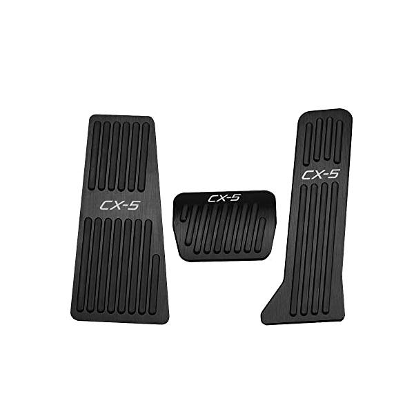ブラック/CX-5/-・Size:CX-5Color:ブラック・パッケージ個数:1・適合車種：・マツダ CX-5 KE系 KF系 2012-2020 4色の（赤/青/銀/黒）・高級感のある、2ピースのアルミ製ペダル。マツダ車オルガン式ペダル...