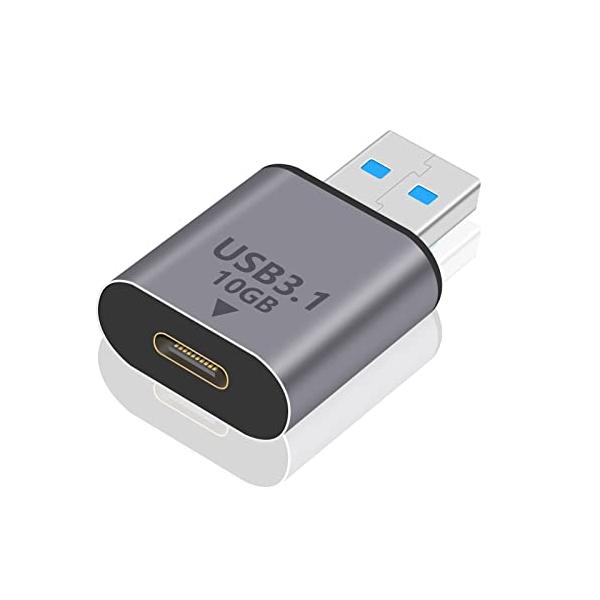 USB Type C to USB 3.1-/USB Type C (メス) to USB 3.0 (オス)/-・Style:USB Type C to USB 3.1・USB-C to USB 3.0 変換アダプタ: USB AのPCポー...
