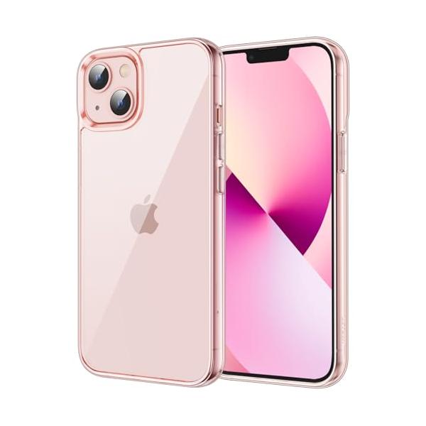 ピンク/-/3581P・Color:ピンク・パッケージ個数:1・iPhone13 6.1インチ用の特別デザインです。おデバイスに完全な保護を提供し、ワイヤレス充電をサポートします・高品質のPCとTPU素材を採用した保護ケースは、軽くてスリム...