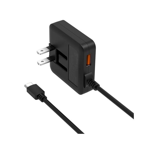 ブラック/-/-・Color:ブラック・驚く薄さで高出力僅かの1.6cm薄さでPower Delivery20W対応のType-Cケーブル出力およびQuick Charge 3.0 USB-Aポート搭載により、あらゆるUSB機器にフルスピー...