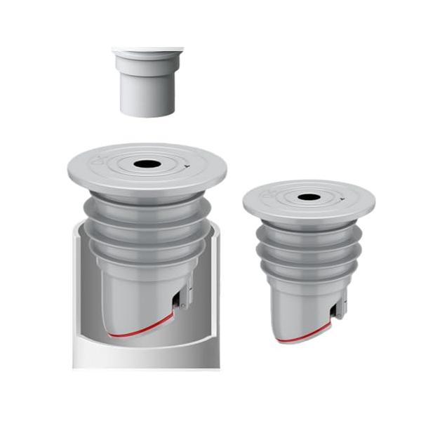 グレー2個/40-50mm/Myrsun・Size:40-50mmColor:グレー2個・サイズこの防臭シールリングは、内径が 35?40mm および 40?50mm のパイプに対応しています。多様なタイプの下水管と互換性があり、さまざまな...