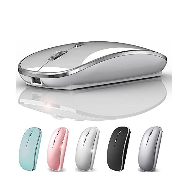 モダンシルバー/-/J8-J133・パッケージ個数:1・Bluetoothマウスは、iPad Pro/iPad Air/iPad mini/iPhone/Mac/MacBook/Pro/MacBook Air Windows /Chrome...