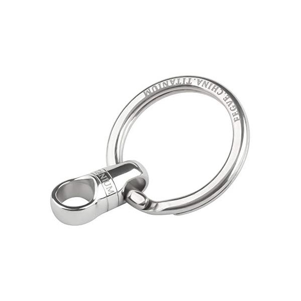 コンテンポラリーコネクタ1個+曲面キーリング1個/直径32mm/-・Color:コネクタ1個+曲面キーリング1個・パッケージ個数:1・チタン製、一体成形チタン製：チタンは、軽く、強く、海水にさらしても錆びない金属です。また、磁気を帯びる心配...