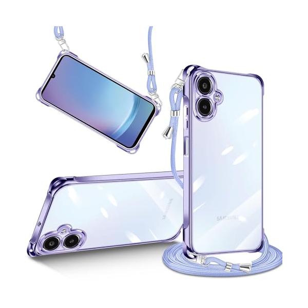 パープル/Galaxy A25 5G/-・Size:Galaxy A25 5GColor:パープル・対応機種Galaxy A25 5G専用保護カバー。・長さ調整 &amp; ストラップの脱着が1秒で調節なストラップにより、サイド、またはフロ...