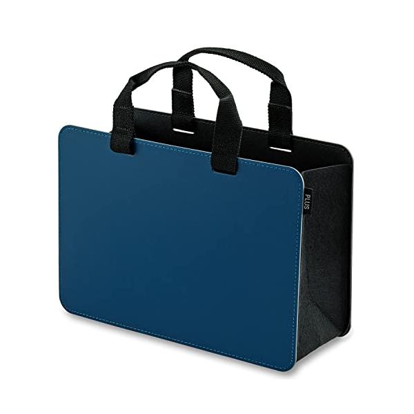 ワイドネイビー/ワイドタイプ/FL-102MB / 91-460・Color:ネイビーStyle:ワイド・パッケージ個数:1・フリーアドレス・ABWオフィスに対応した、社内移動用モバイルバッグ・書類・ノートPC・充電アダプターなど、仕事道具...