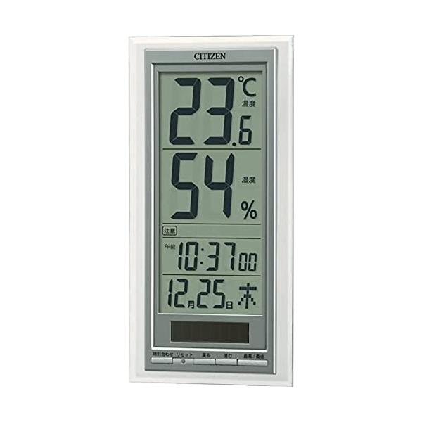 シルバー/-/8RD204-A19・パッケージ個数:1・サイズ:24x11.8x2.8cm、本体重量:300g・使用電源:アルカリ単3形X2本(別売)、ソーラー補助電源・ムーブメント：クオーツ・温度表示：-9.9~50℃、湿度表示：20~9...