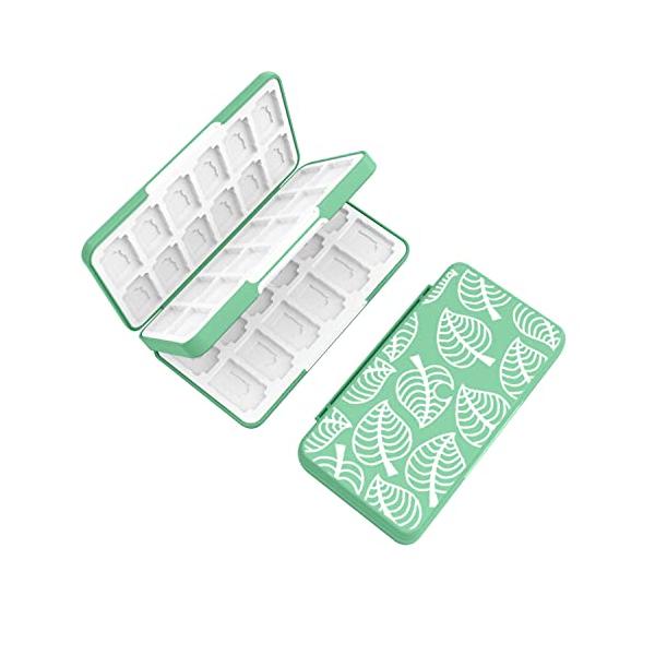 Switch ゲームカードケースどうぶつの森/-/F24-case0001・Color:どうぶつの森・ユニークなデザイン  かわいい人気ゲームアニメをテーマにした柄と豊富なカラーバリエーションが特徴的なゲームカード収納ケースです。新鮮でナチ...