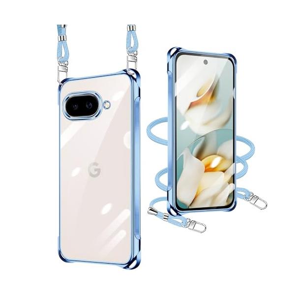 ブルー/Pixel9a/-・Size:Pixel9aColor:ブルー・対応機種スマホケース 専用です。スピーカーとポートに対応した精確なカット加工と、押しやすいボタン設計により、機能性がしっかり保たれます。・全面保?レーム部分とカメラのフ...